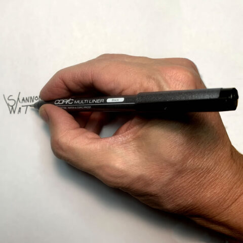 Artist Signature | Shannon Watts Art & Design